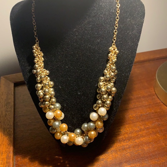 Jewelry | Beaded Cluster Necklace | Poshmark